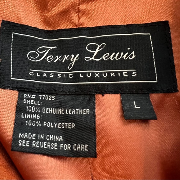 Terry Lewis Classic Luxuries | Jackets & Coats | Sz Large Vintage Jerry ...